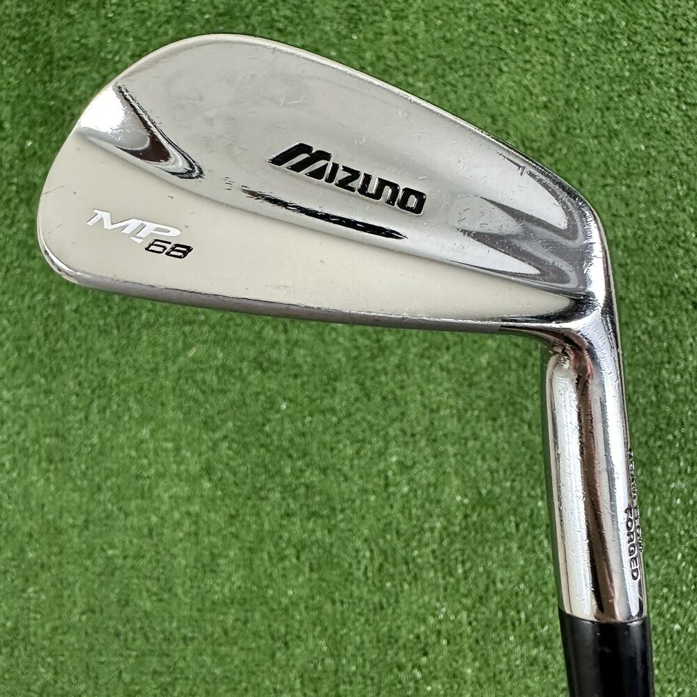 Mizuno MP68 Grain Flow Forged 6 Iron Dynamic Gold Steel S300 Stiff Flex ...
