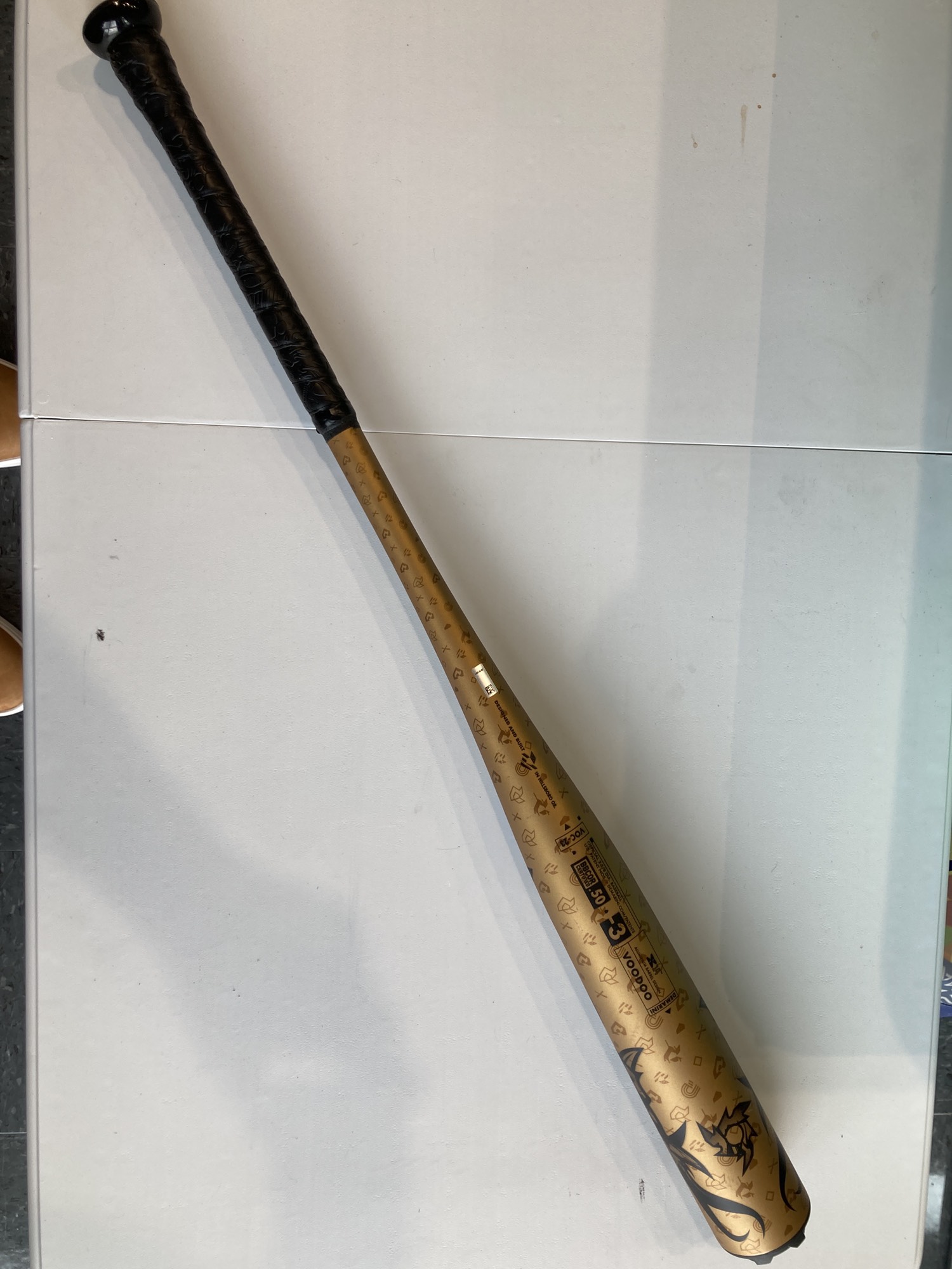 Used BBCOR Certified 2023 DeMarini Voodoo Alloy Bat -3 30OZ 33 ...