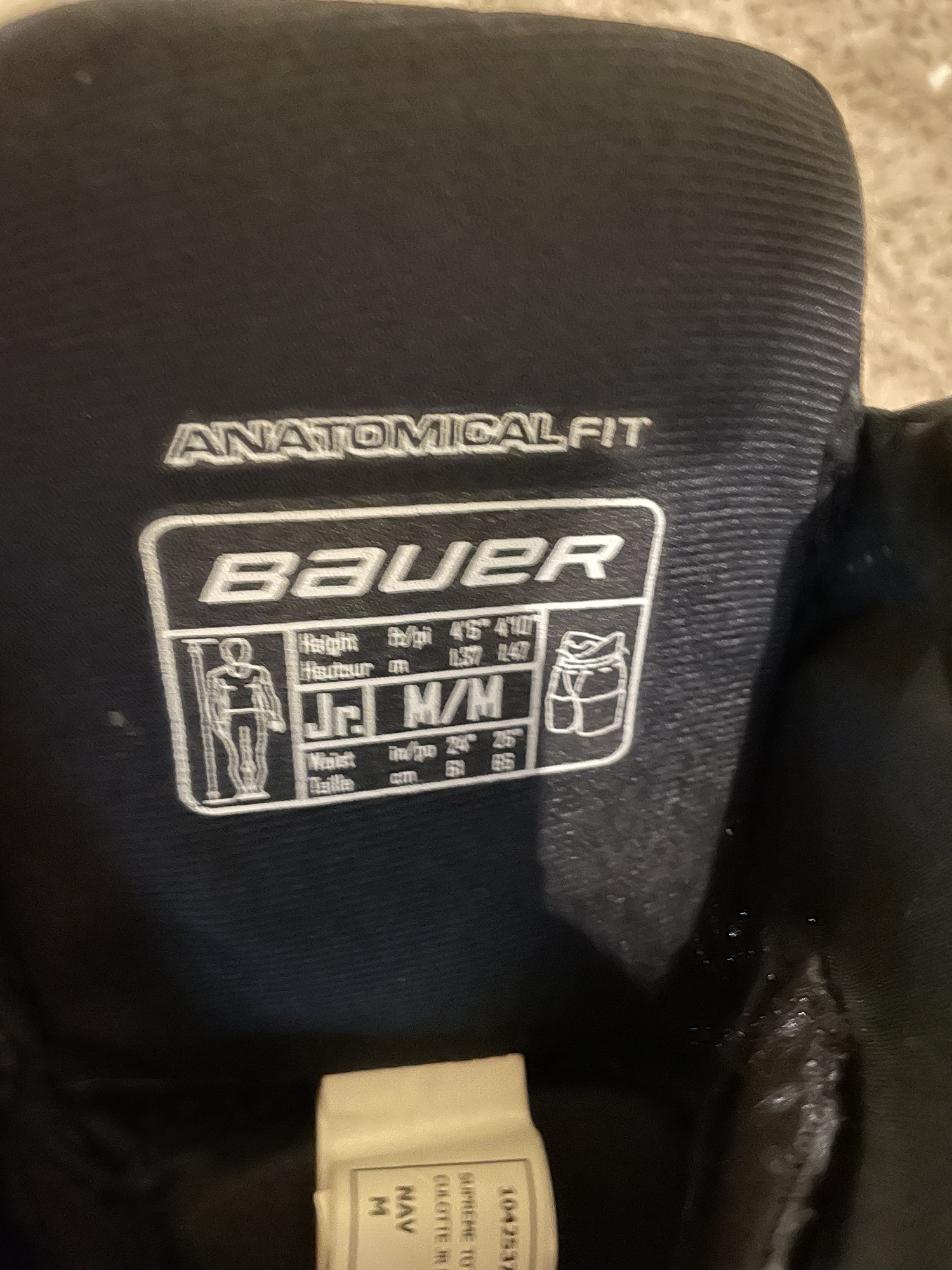 Bauer Supreme TotalOne NXG Girdle and Pant Shell (Navy) Combo ...