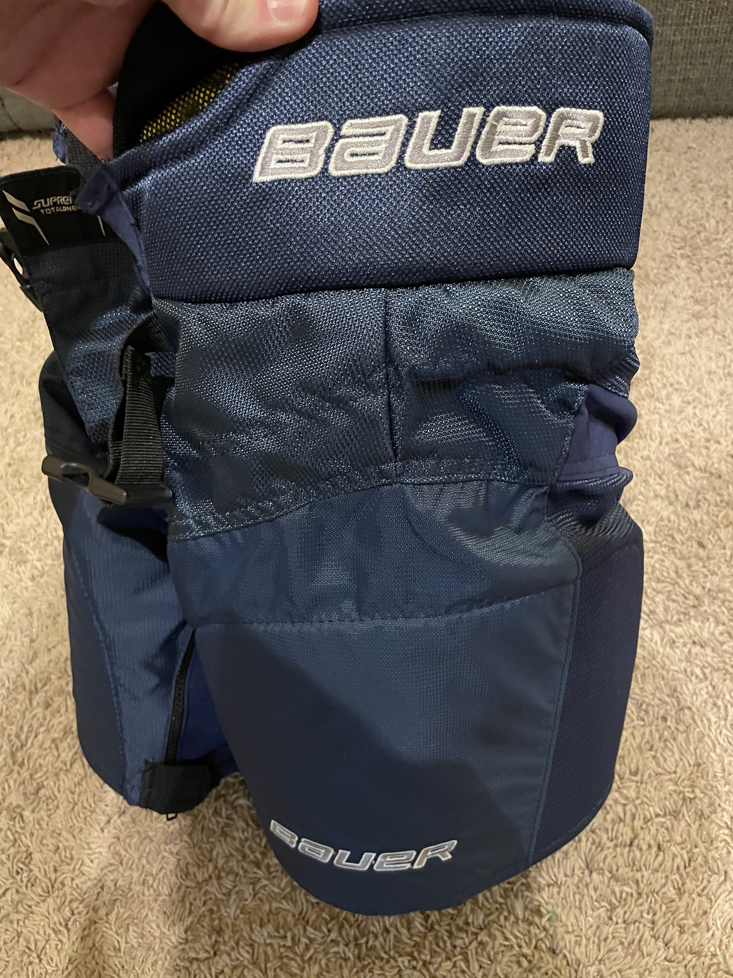 Bauer Supreme TotalOne NXG Girdle and Pant Shell (Navy) Combo ...
