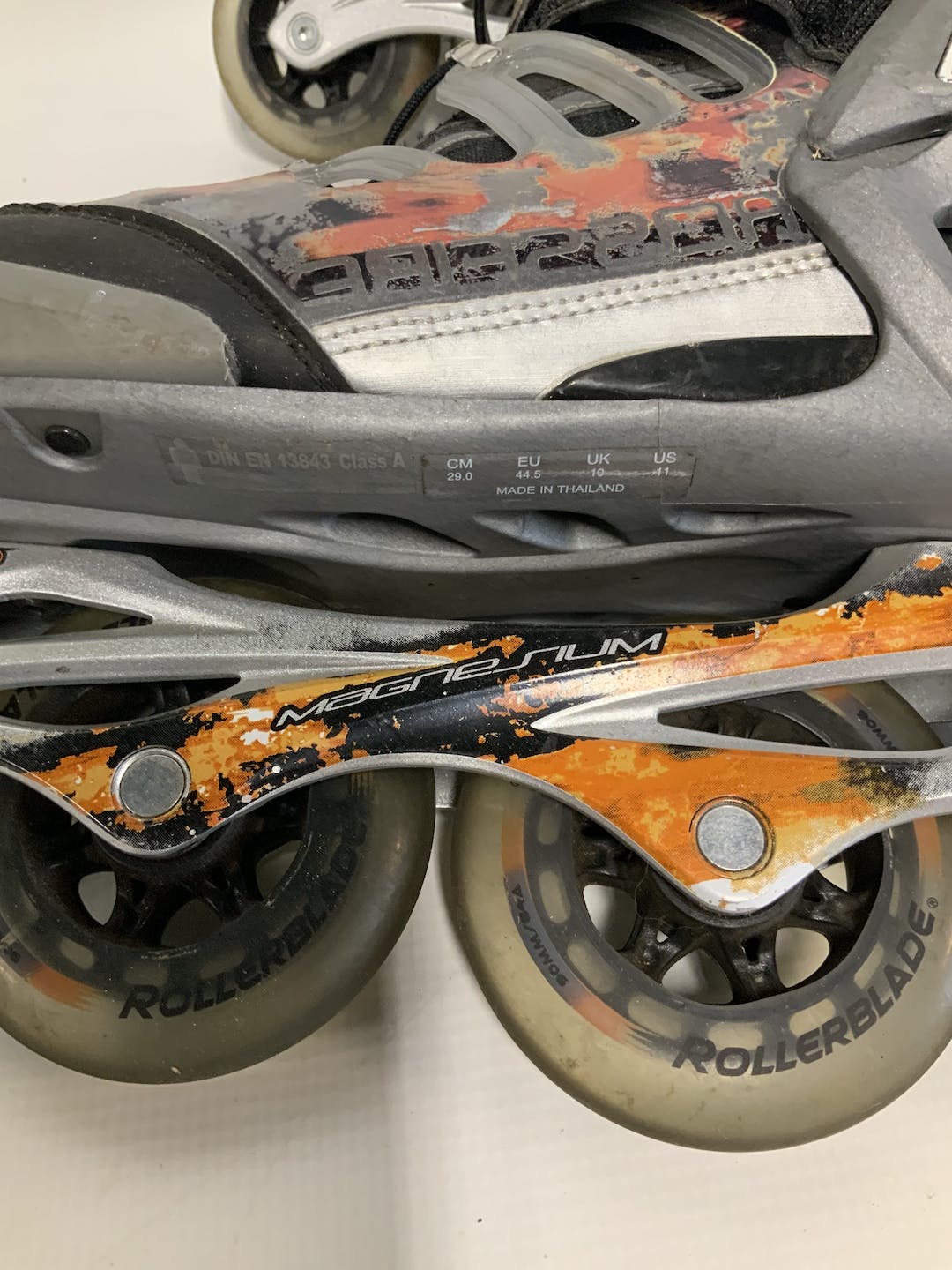 Used Rollerblade Crossfire 90 Senior 11 Inline Skates - Rec And Fitness ...