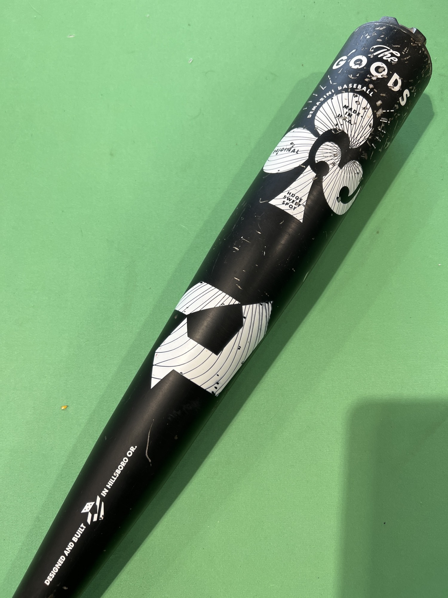 Used BBCOR Certified 2022 DeMarini The Goods Alloy Bat -3 31OZ 34 ...