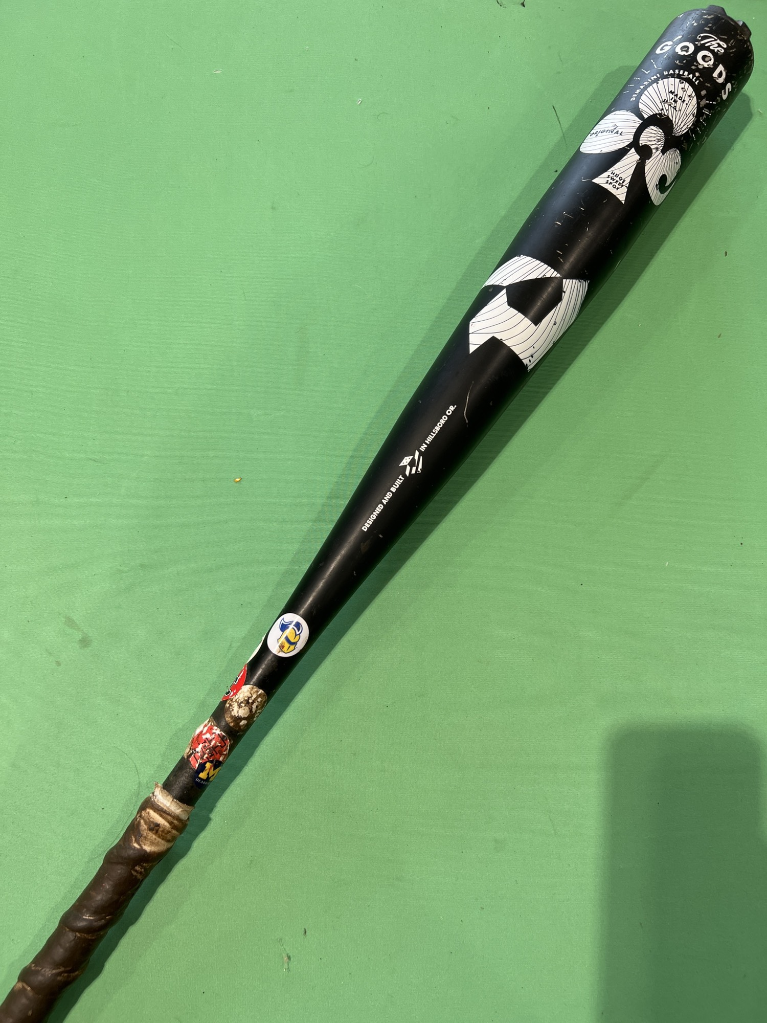Used BBCOR Certified 2022 DeMarini The Goods Alloy Bat -3 31OZ 34 ...