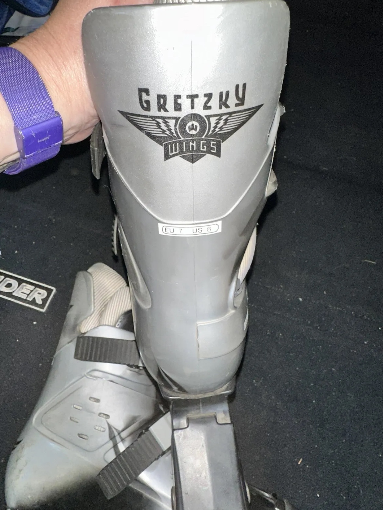 Vintage Ultra-Wheels Gretzky Ultra Extreme Skates Rollerblades Size 8 ...