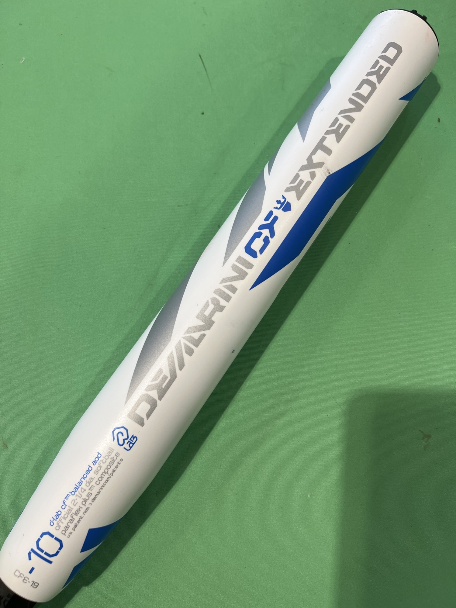 Used 2019 DeMarini CF Extended Composite Bat -10 23OZ 33" | SidelineSwap
