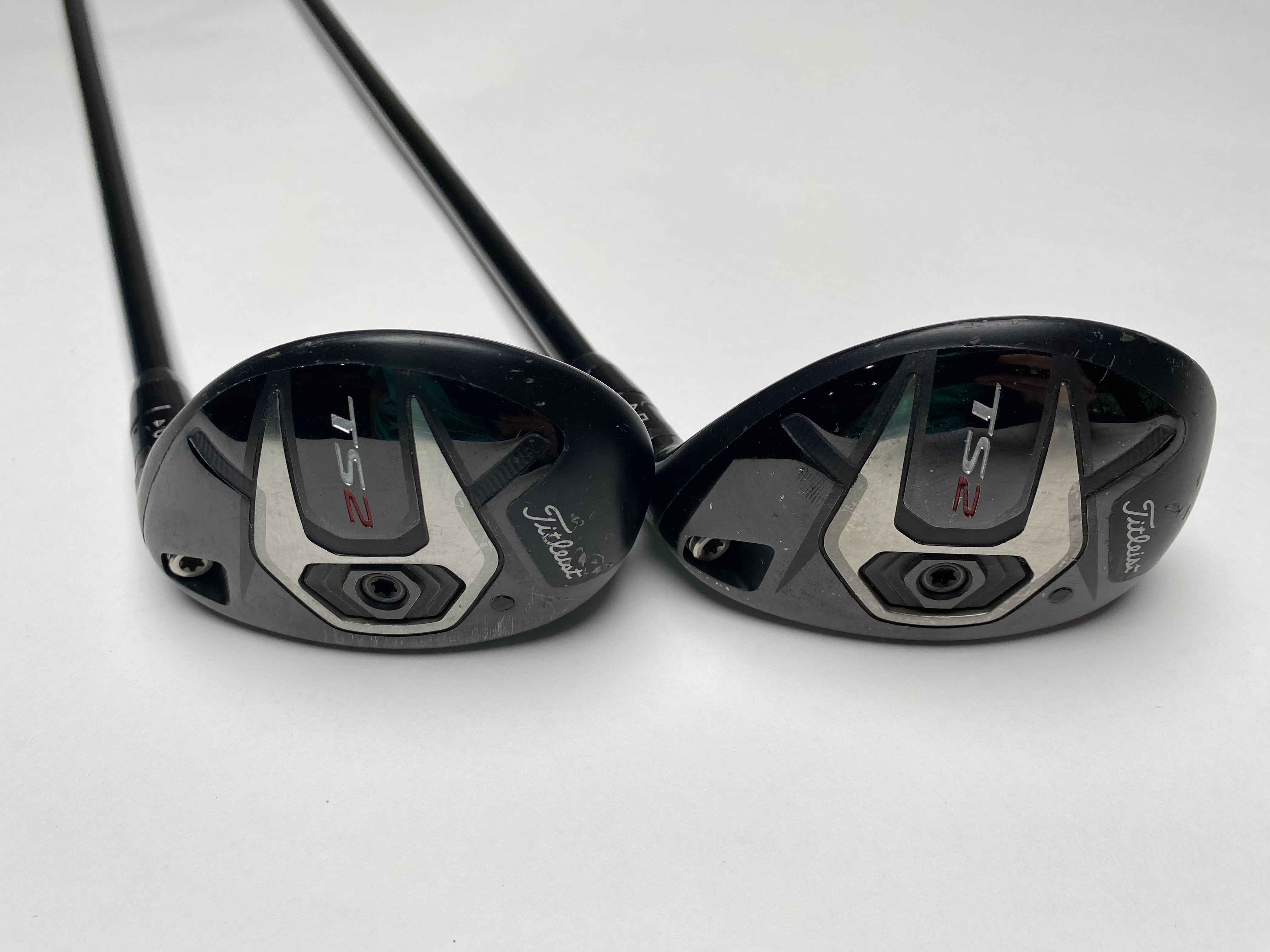 Titleist TS2 3 & 4 Hybrid Set 21* 23* Kuro Kage Black Series 60g ...