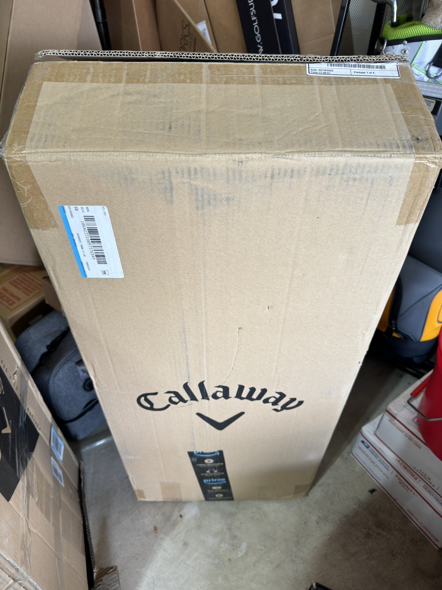 Callaway Fairway 14-Way Stand Carry Golf Bag Black New w/ Tags ...