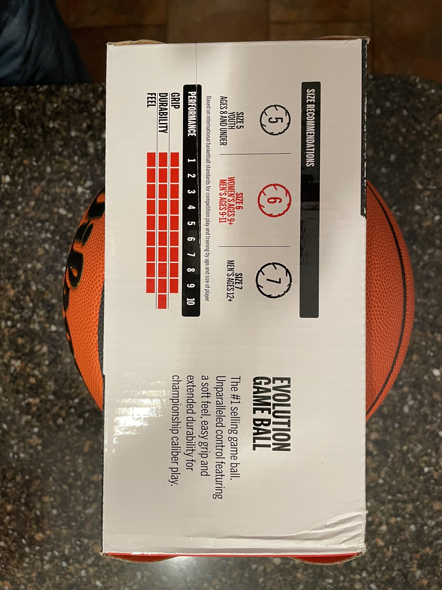 Wilson Evolution basketball | SidelineSwap