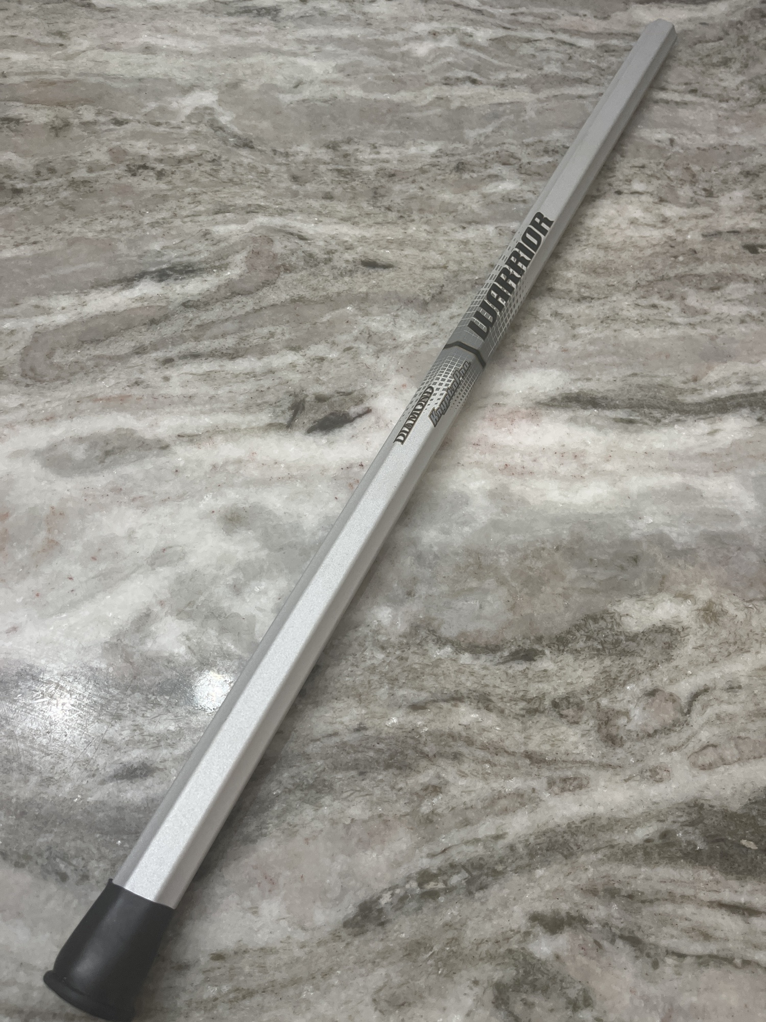 New Warrior Krypto Pro Diamond Lacrosse Shaft - Silver | SidelineSwap