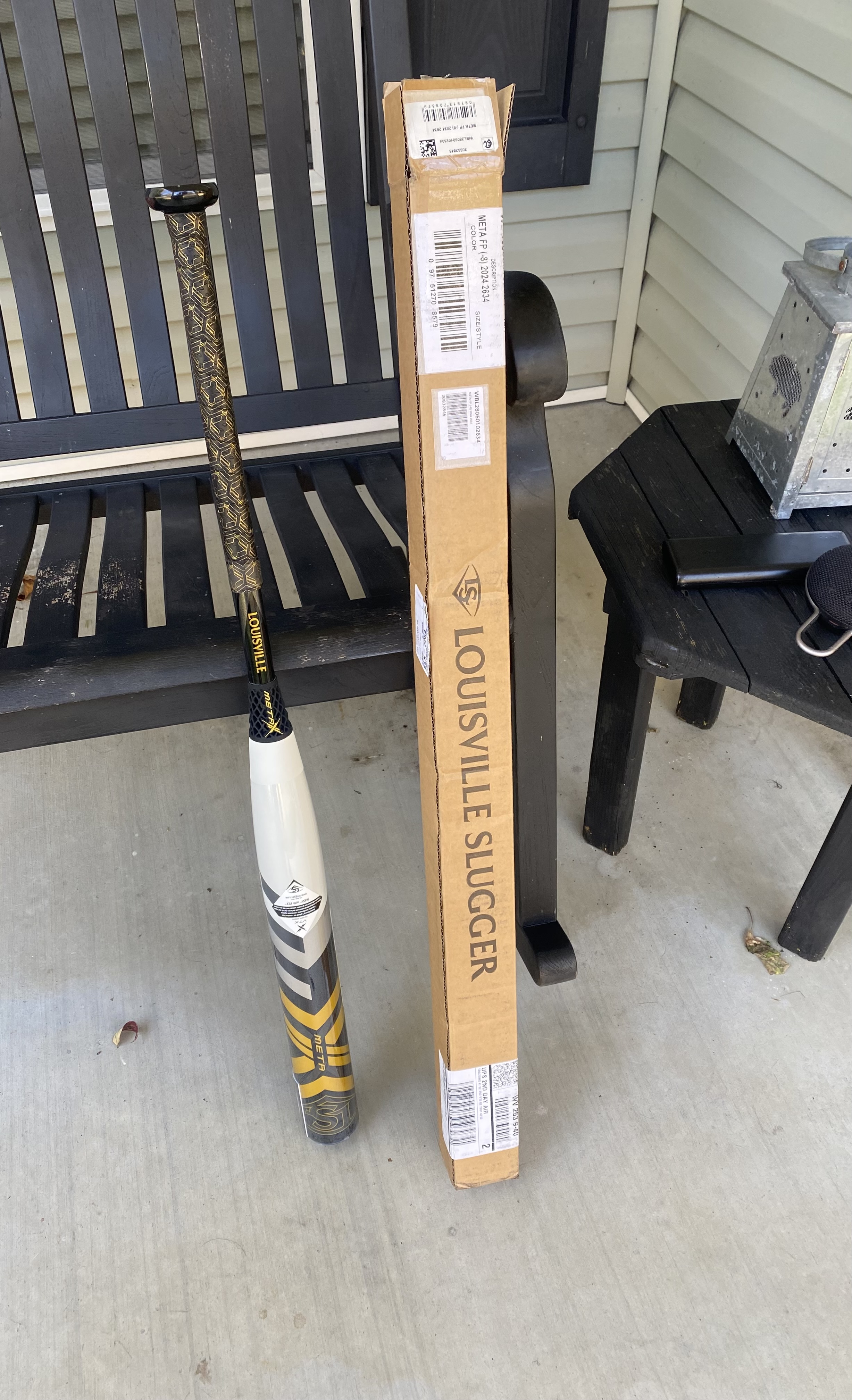 New 2024 Louisville Slugger Composite Meta Bat 34” (-8) 26 oz ...