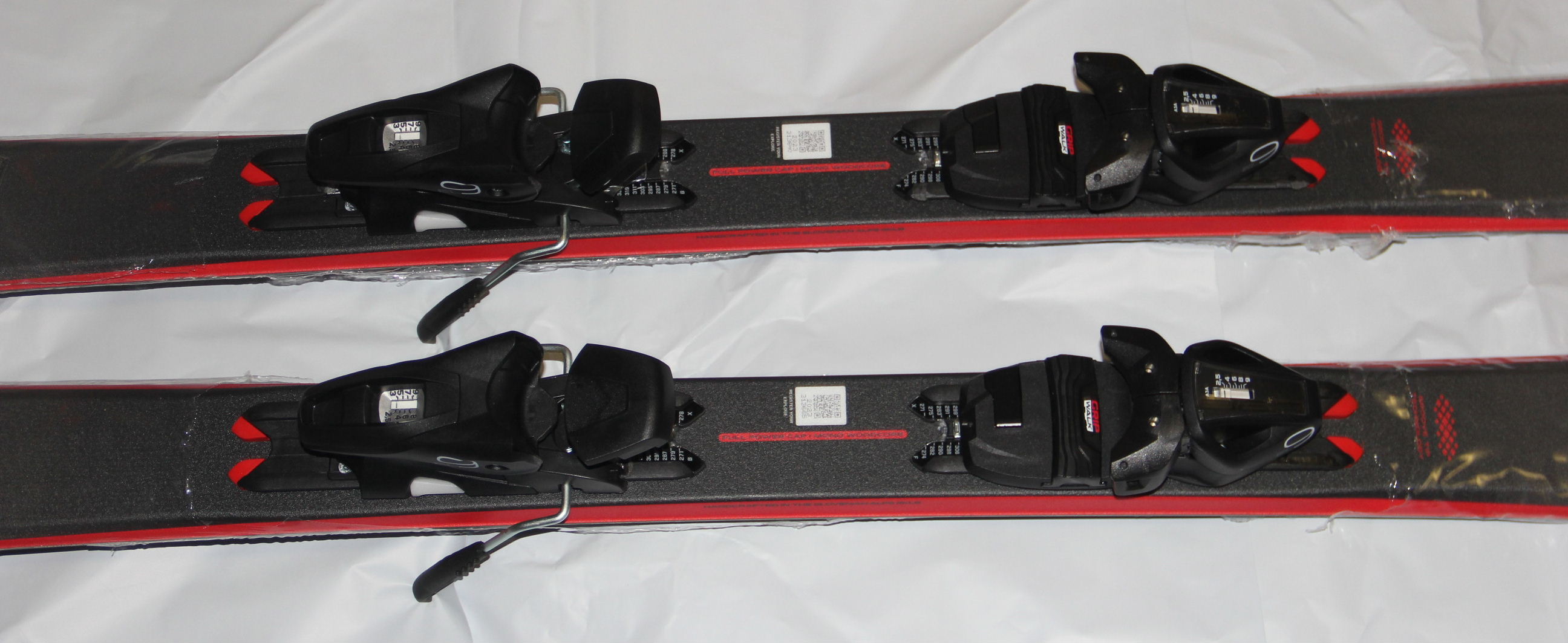 NEW Elan Explore 6 red 152cm skis men's with EL 9.0 GW size adjustable ...