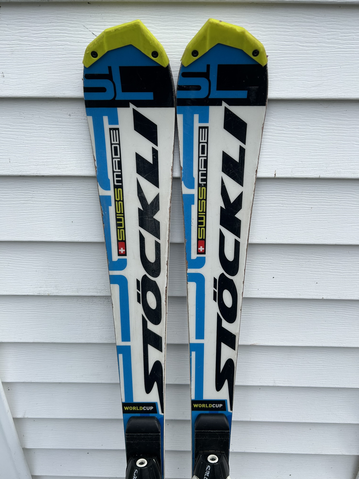Stockli 2014 Racing With Bindings Laser SL FIS Skis | SidelineSwap