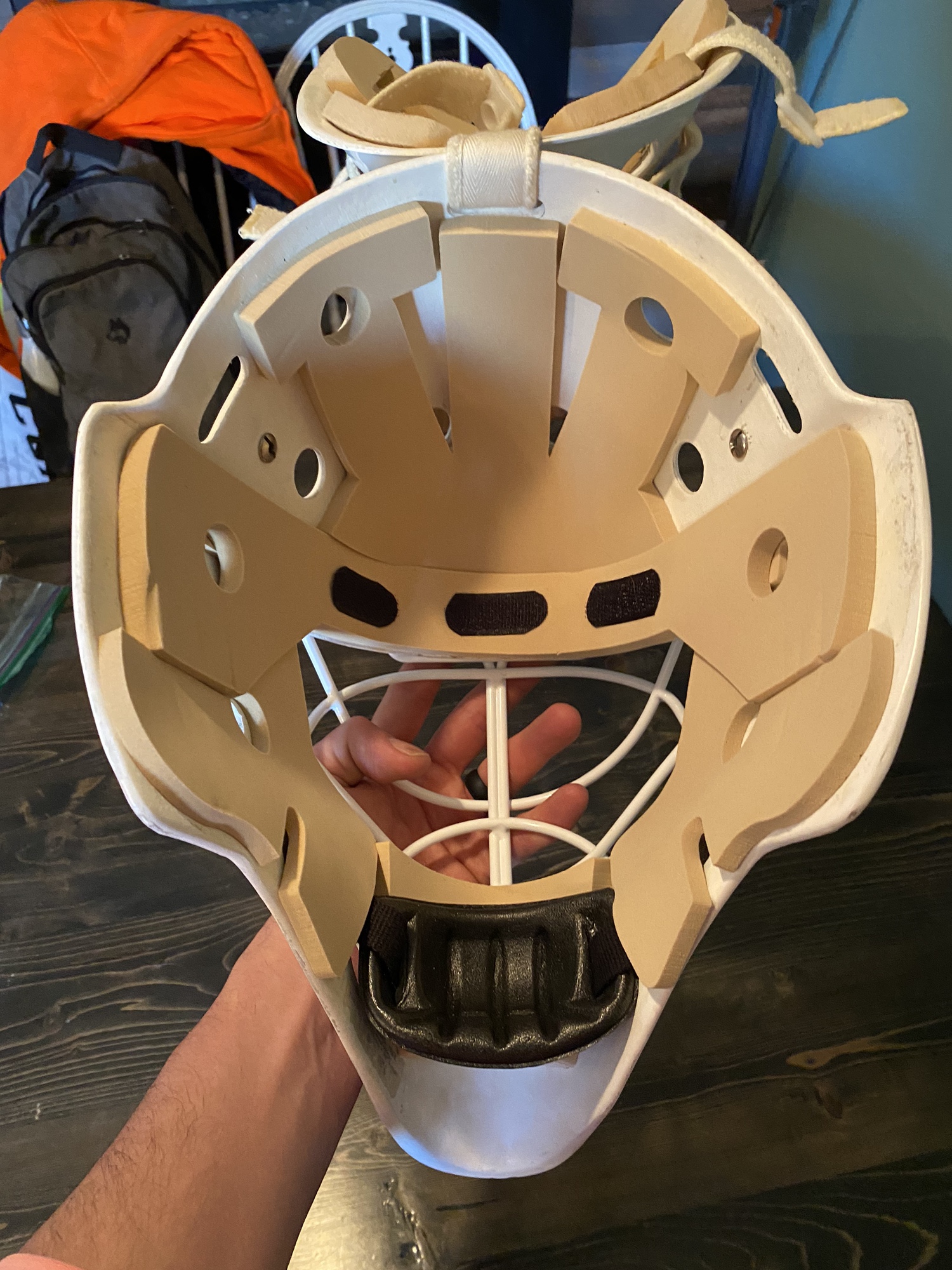 Bauer 961 Pro Goalie Helmet (Short Back Plate) | SidelineSwap