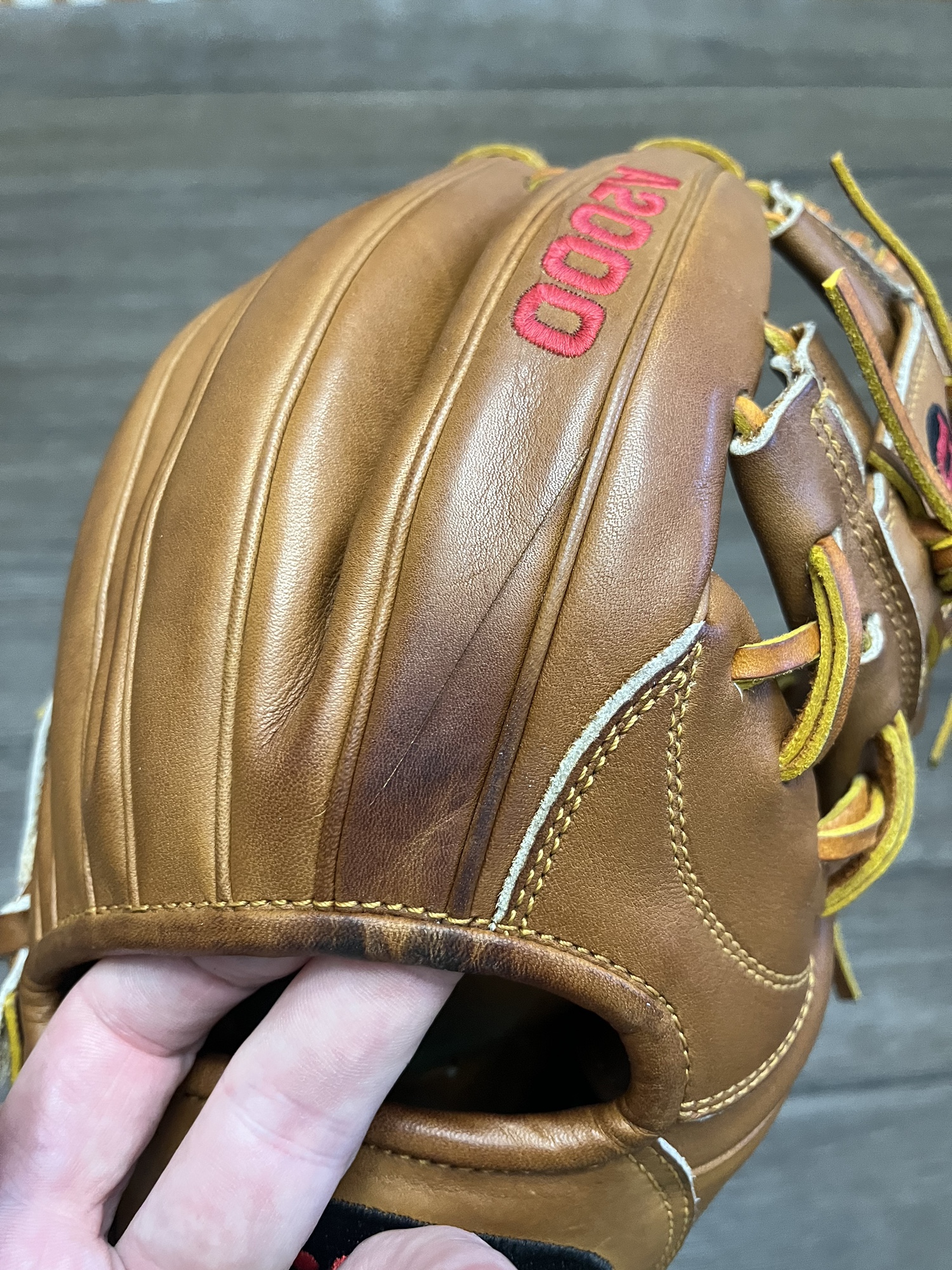 Custom Wilson A2000 1787 11.75” I Web | SidelineSwap