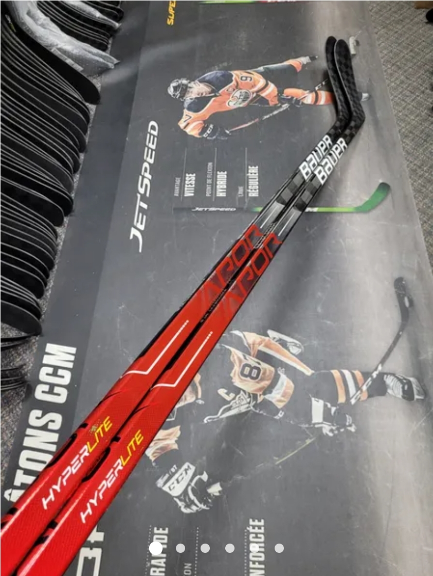 3 PACK | P28 | 77 Flex NEW! Senior Bauer Left Hand Vapor Hyperlite ...