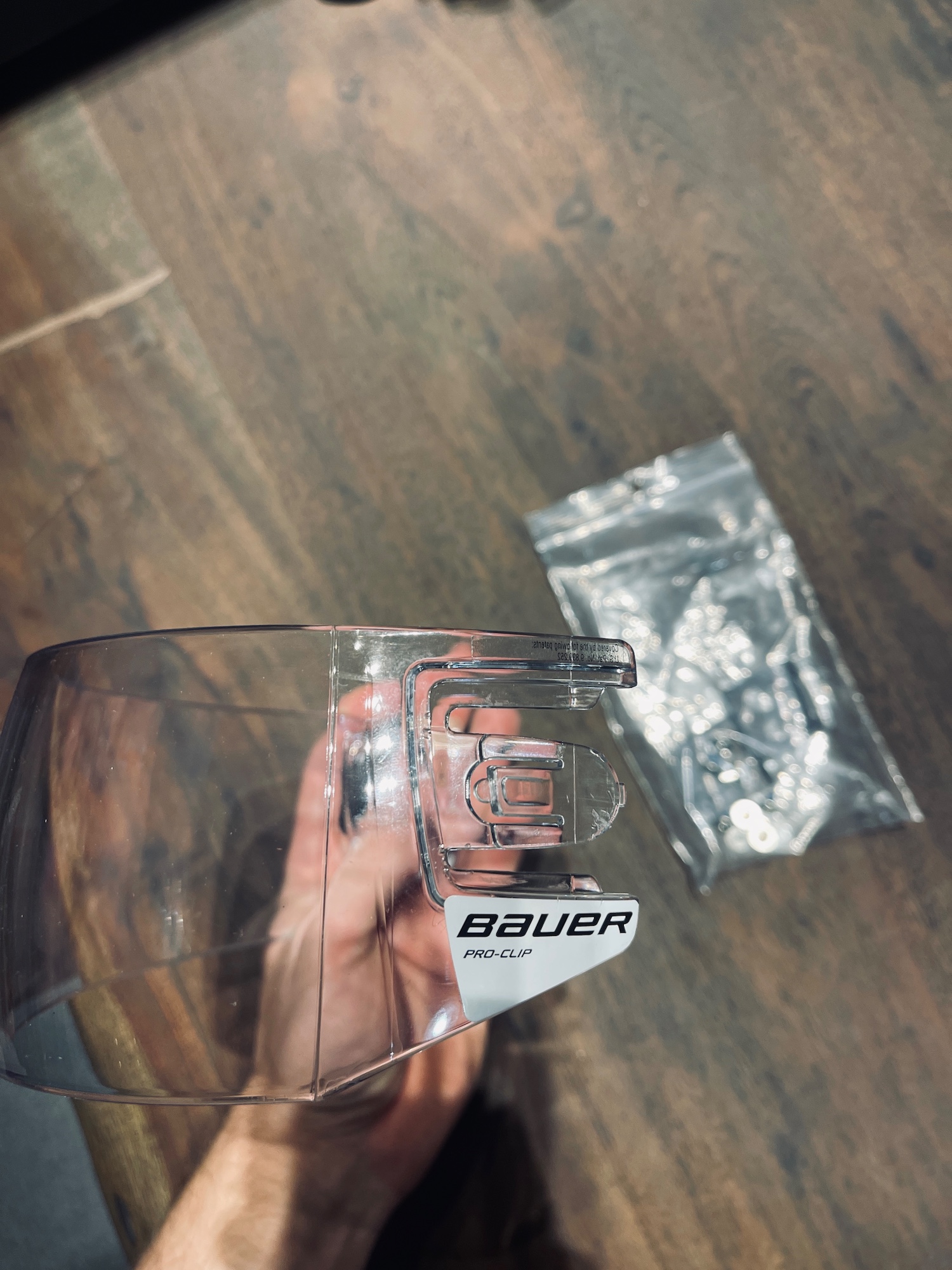 Visor Bauer pro clip | SidelineSwap