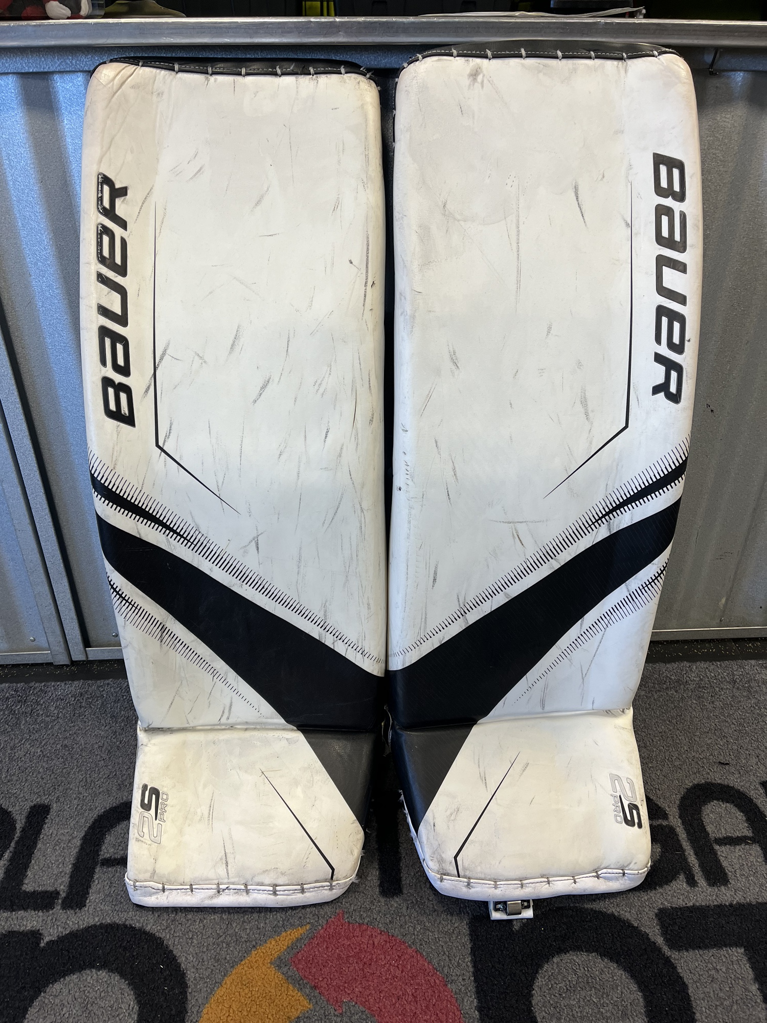 Used Sr Bauer Supreme 2S Pro Goalie Leg Pads | SidelineSwap