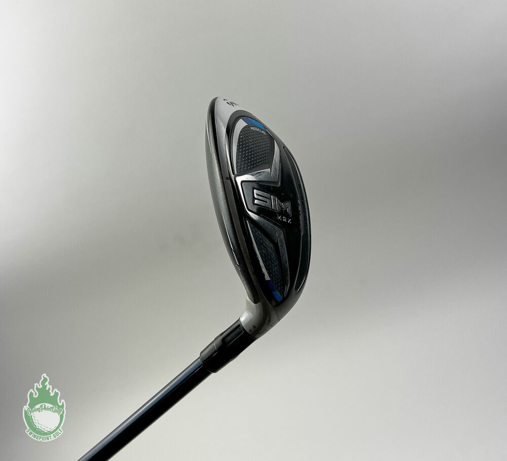 Used RH TaylorMade SIM MAX 4 Hybrid 22* Ventus 7-S Stiff Graphite Golf ...