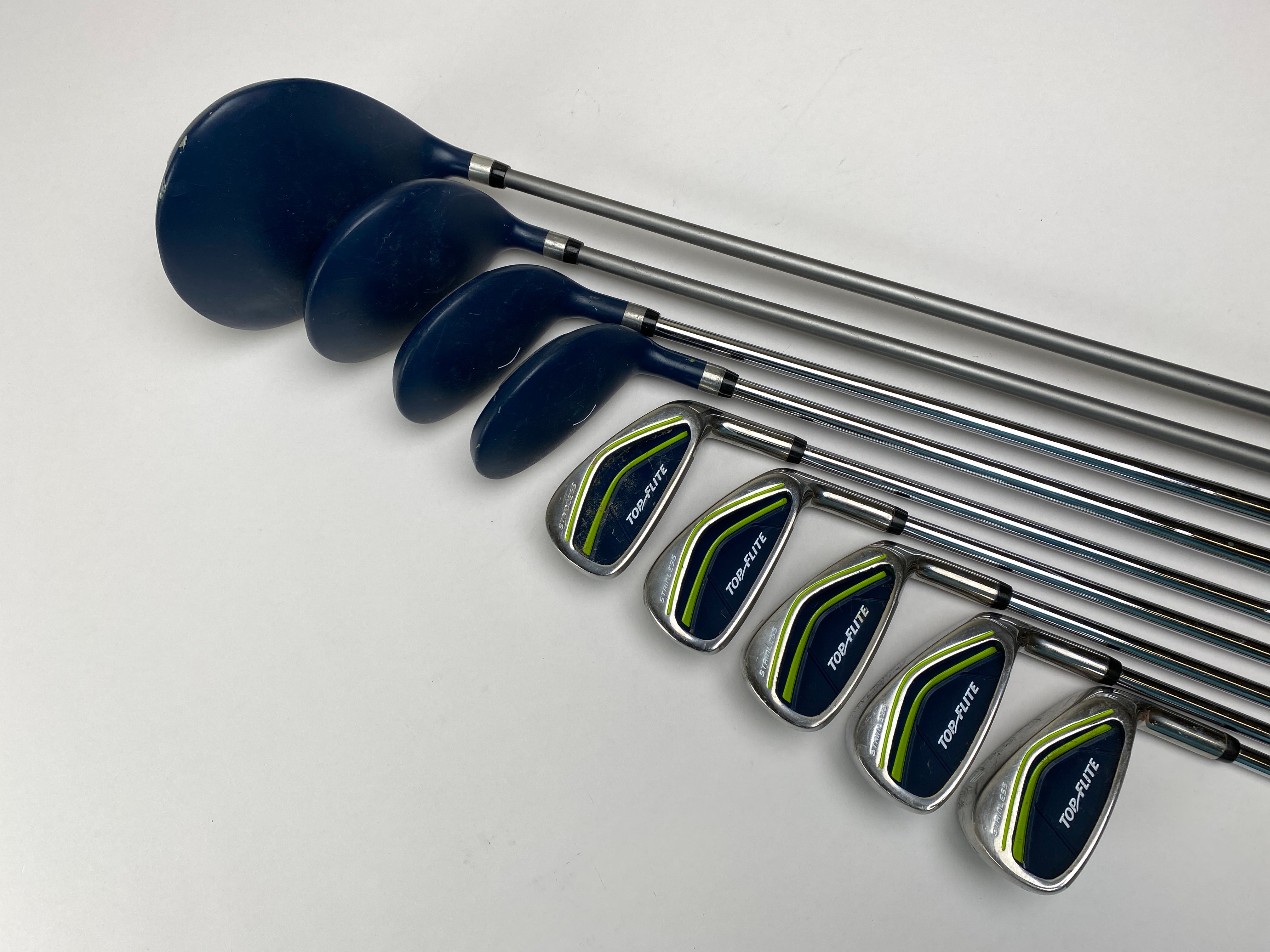 Top Flite Club Set Driver 3W 4H-5H 6-PW Regular Steel Mens RH ...