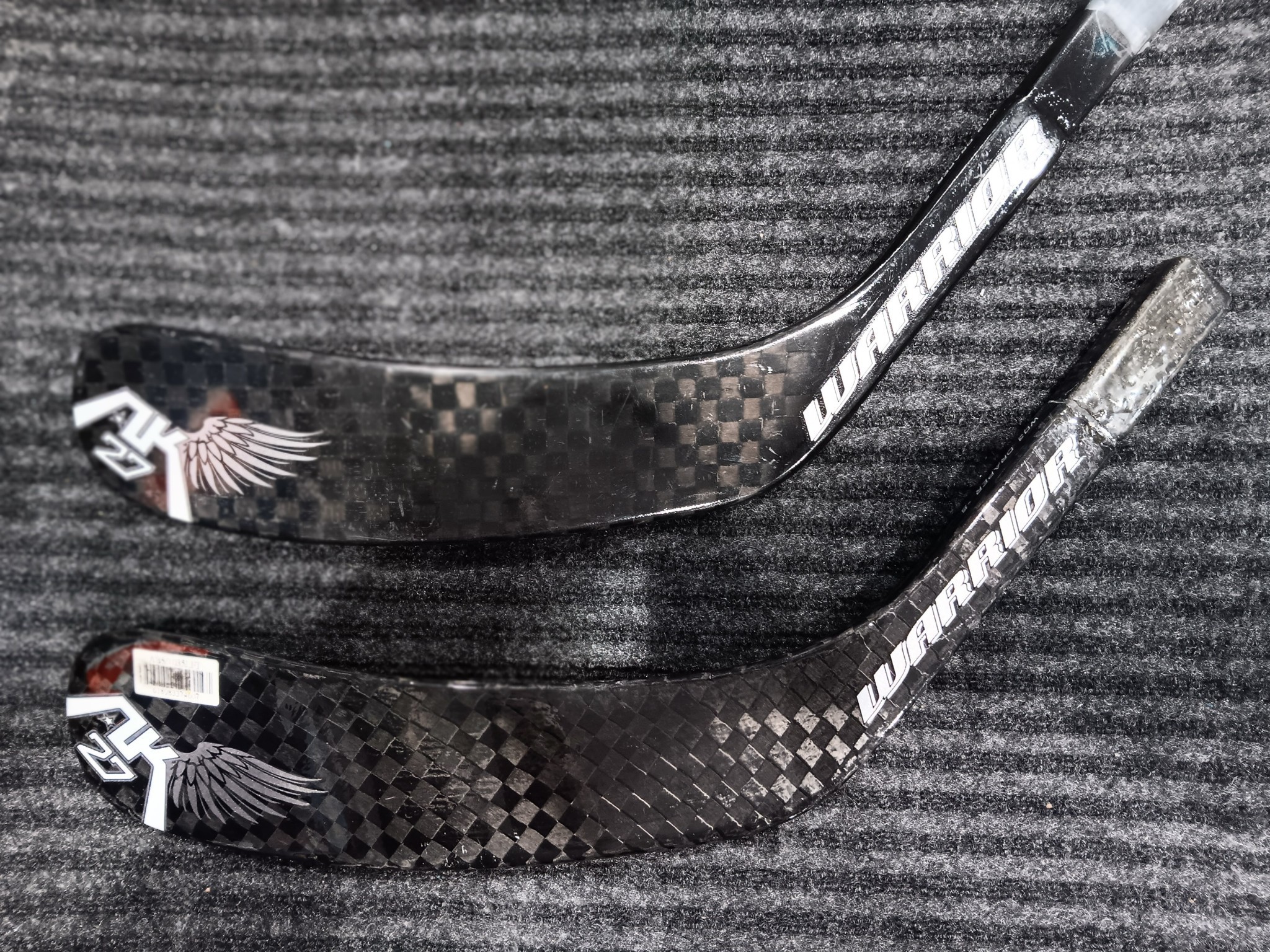 2 New Warrior Left Hand AK 27 Draper curve Stick Blade | SidelineSwap