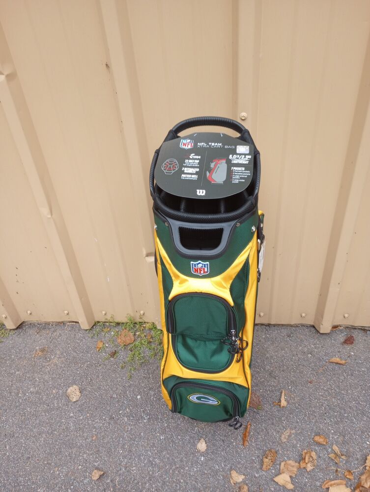Wilson NFL Cart Golf Bag Green Bay Packers (WGB9990GB) | SidelineSwap