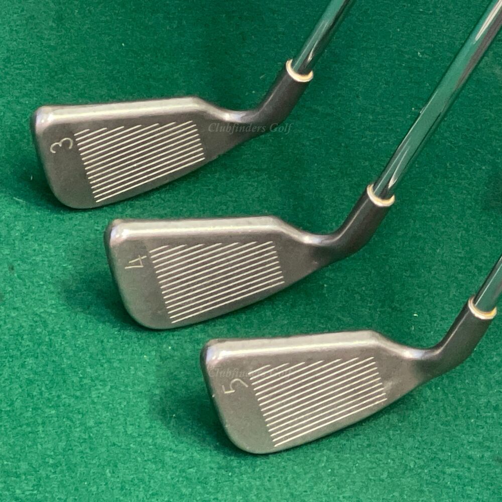 Ping Zing 2 Stainless Green Dot 3-PW Iron Set Karsten JZ Steel Stiff ...