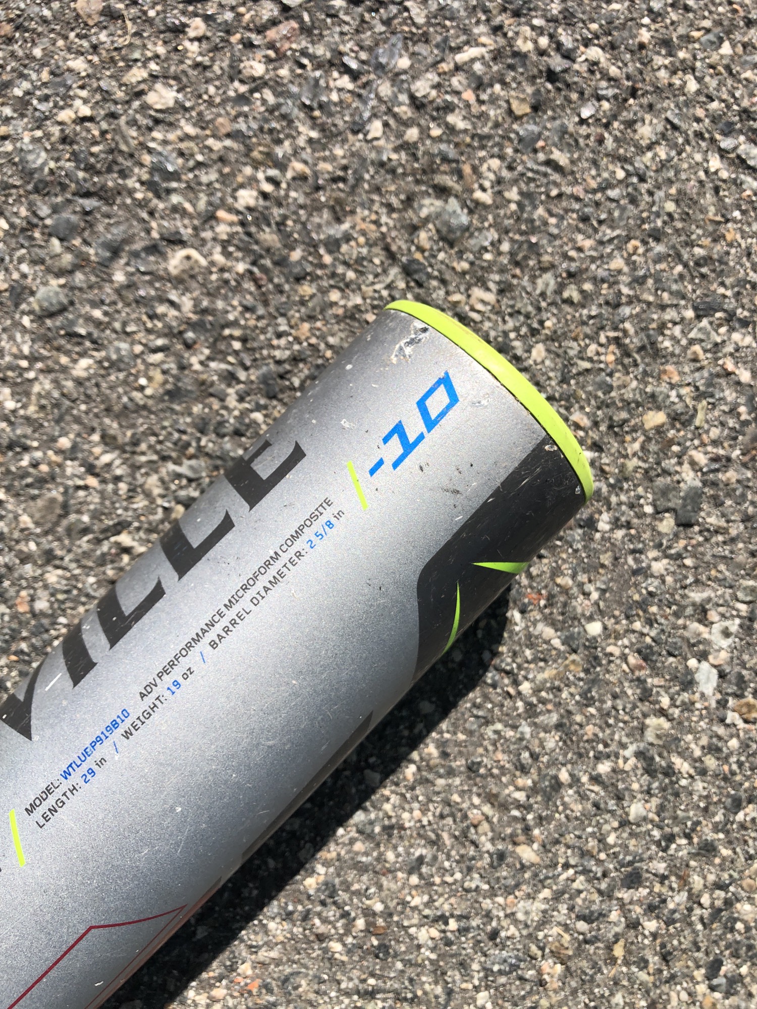 Used USABat Certified 2019 Louisville Slugger Prime 919 Composite Bat ...