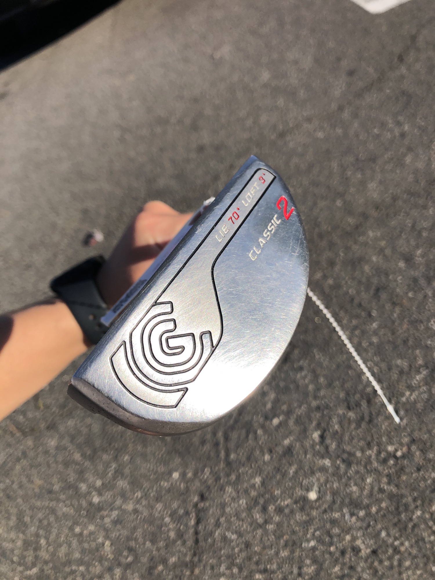 35" Used Men's Cleveland Classic 2 Right Mallet Putter | SidelineSwap