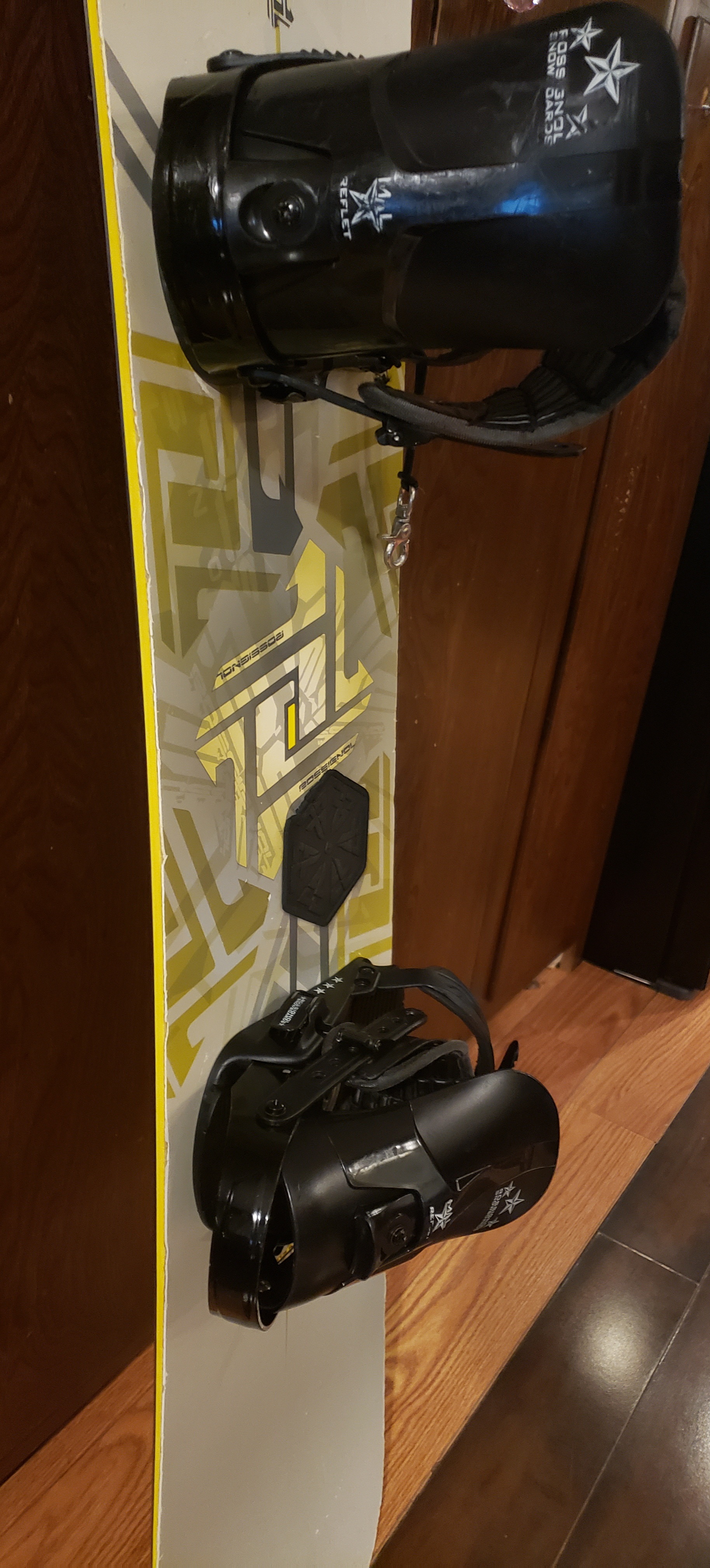 155+cm SNOWBOARD ROSSIGNOL with M/L ROSSIGNOL BINDINGS *USED* READY TO ...