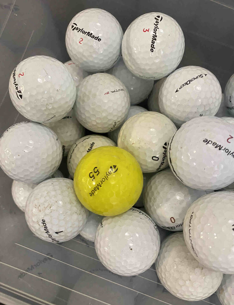 50 Taylormade Assorted Golf Balls - Fair to Good Condition | SidelineSwap