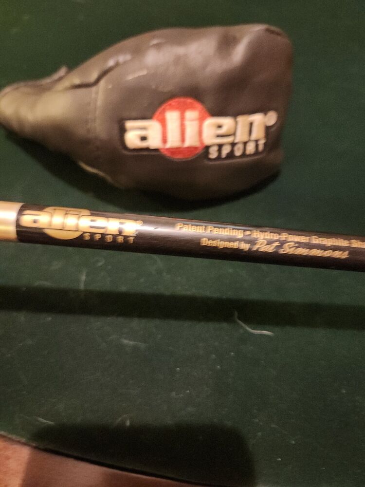 Alien The Ultimate Sand Wedge SW Graphite Shaft W/ Head Cover ...