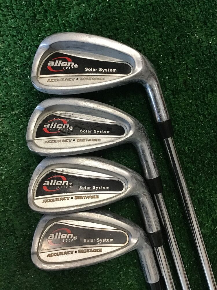 Alien Golf Solar System Iron Set 7, 8, 9, PW With Mid Firm Steel Shafts ...