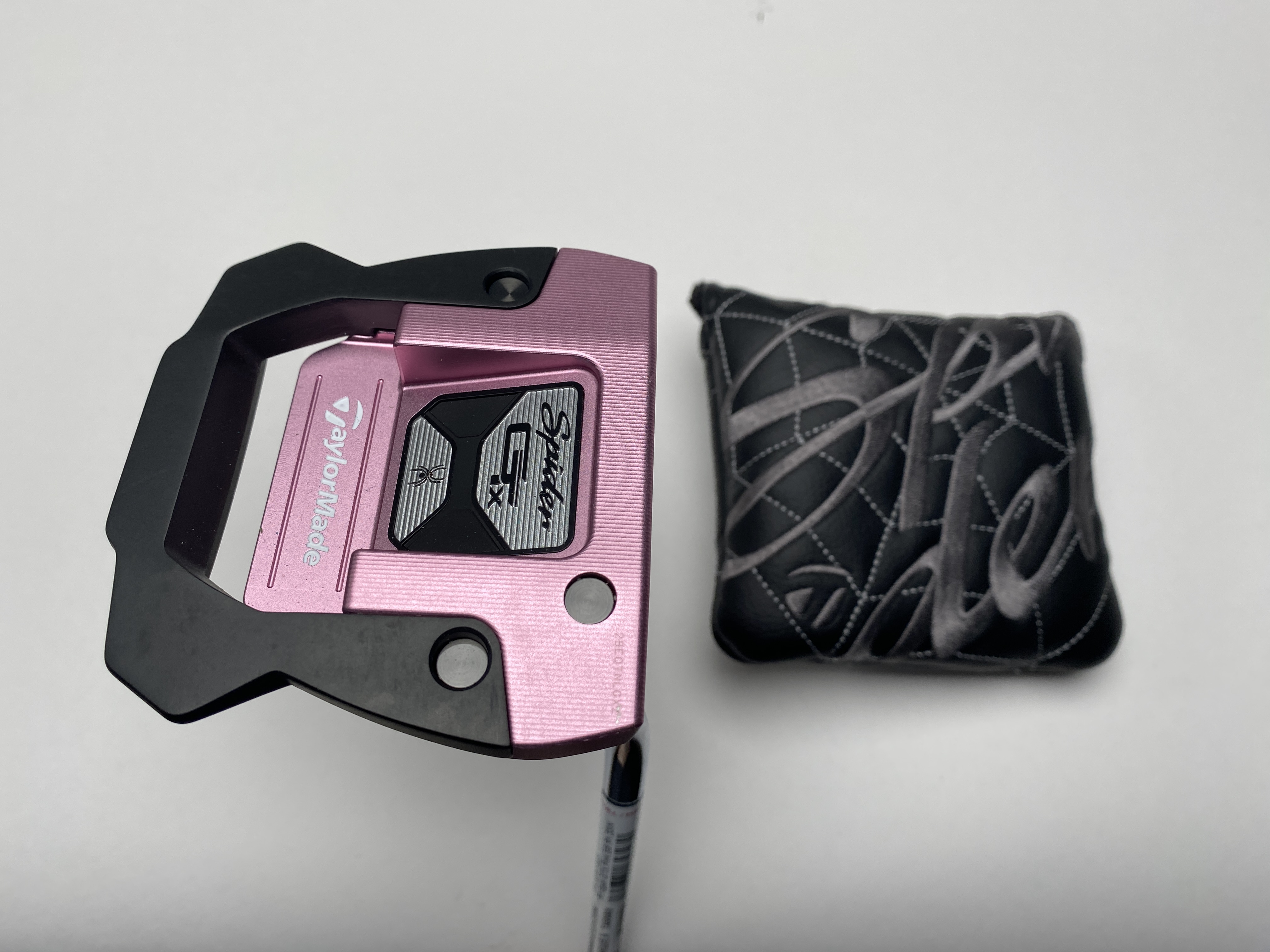 TaylorMade Spider GTX Single Bend Pink Putter 33" SuperStroke Pistol ...