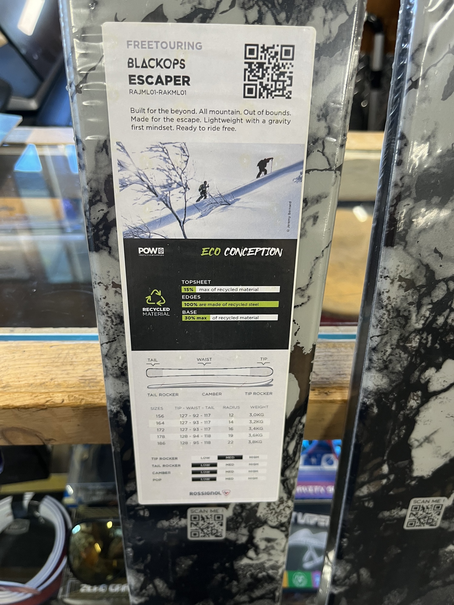 Rossignol Black Ops Escaper Skis | SidelineSwap