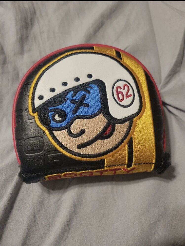 New Scotty Cameron Speed Shop Johnny Racer MALLET Putter Headcover ...