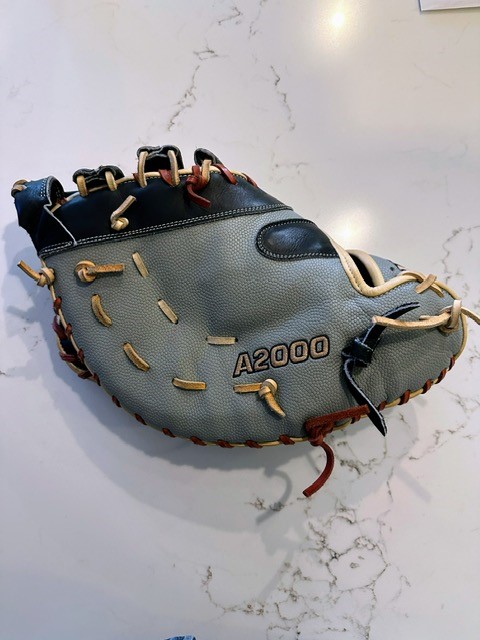 IMMACULATE, Game Ready - Used 2021 Right Hand Throw Wilson First Base ...