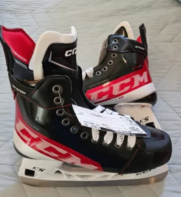 Senior Total Custom CCM JetSpeed FT4 Pro Hockey Skates Regular Width ...
