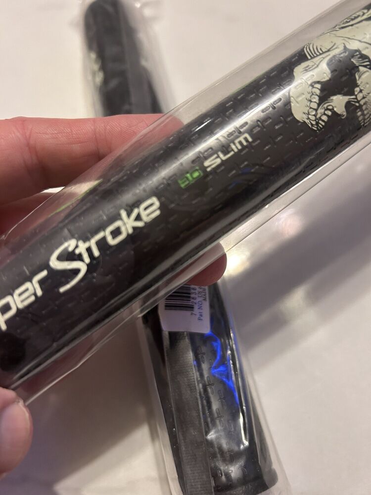 NEW 2 Pack Super Stroke Limited Edition Skull 3.0 Slim Black Golf ...