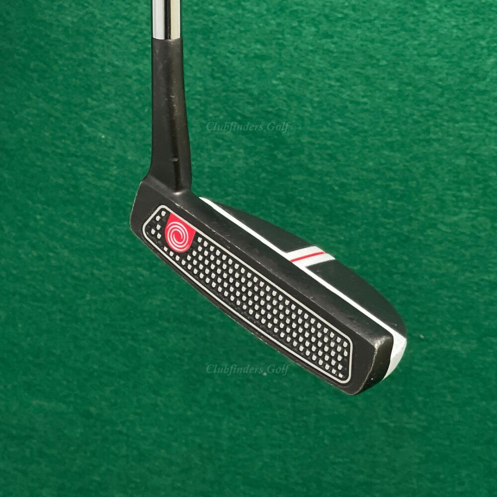 LH Odyssey O-Works 9 33" Heel-Shafted Putter Golf Club W/ Headcover ...