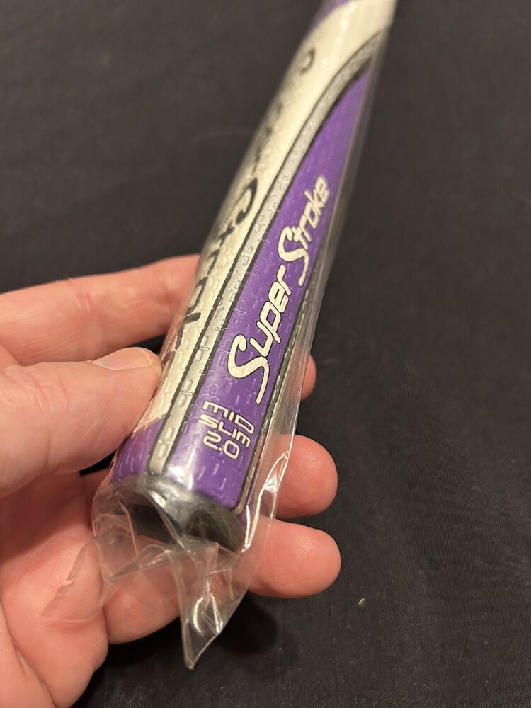 NEW PURPLE Super Stroke MID SLIM 2.0 Putter Grip SuperStroke Oversized ...