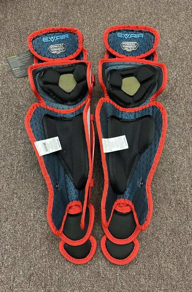 Easton Pro X Intermediate 13-16 Baseball Catchers Gear Chest and Leg ...