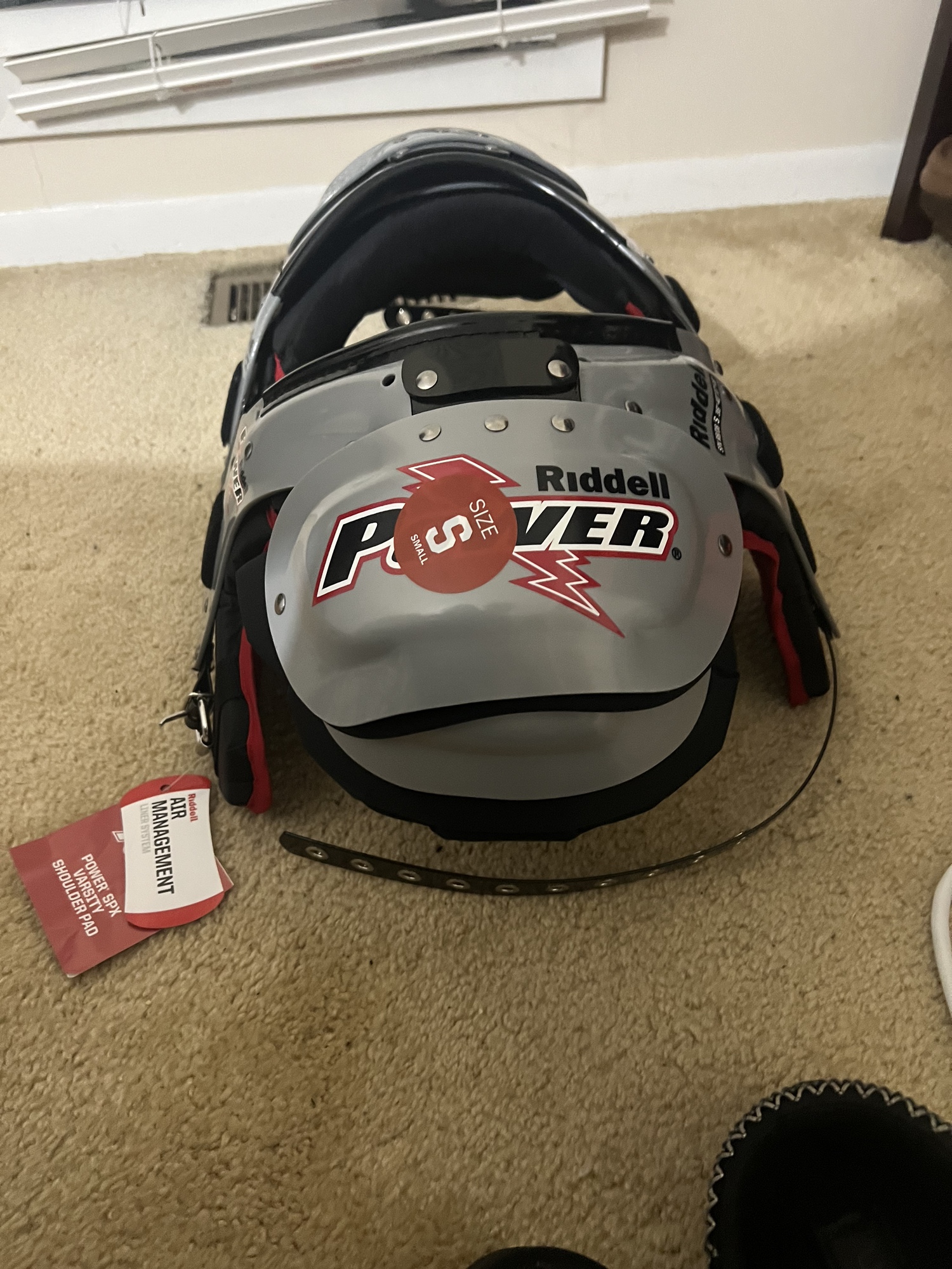 Adult Small Riddell Power SPX Shoulder Pads | SidelineSwap