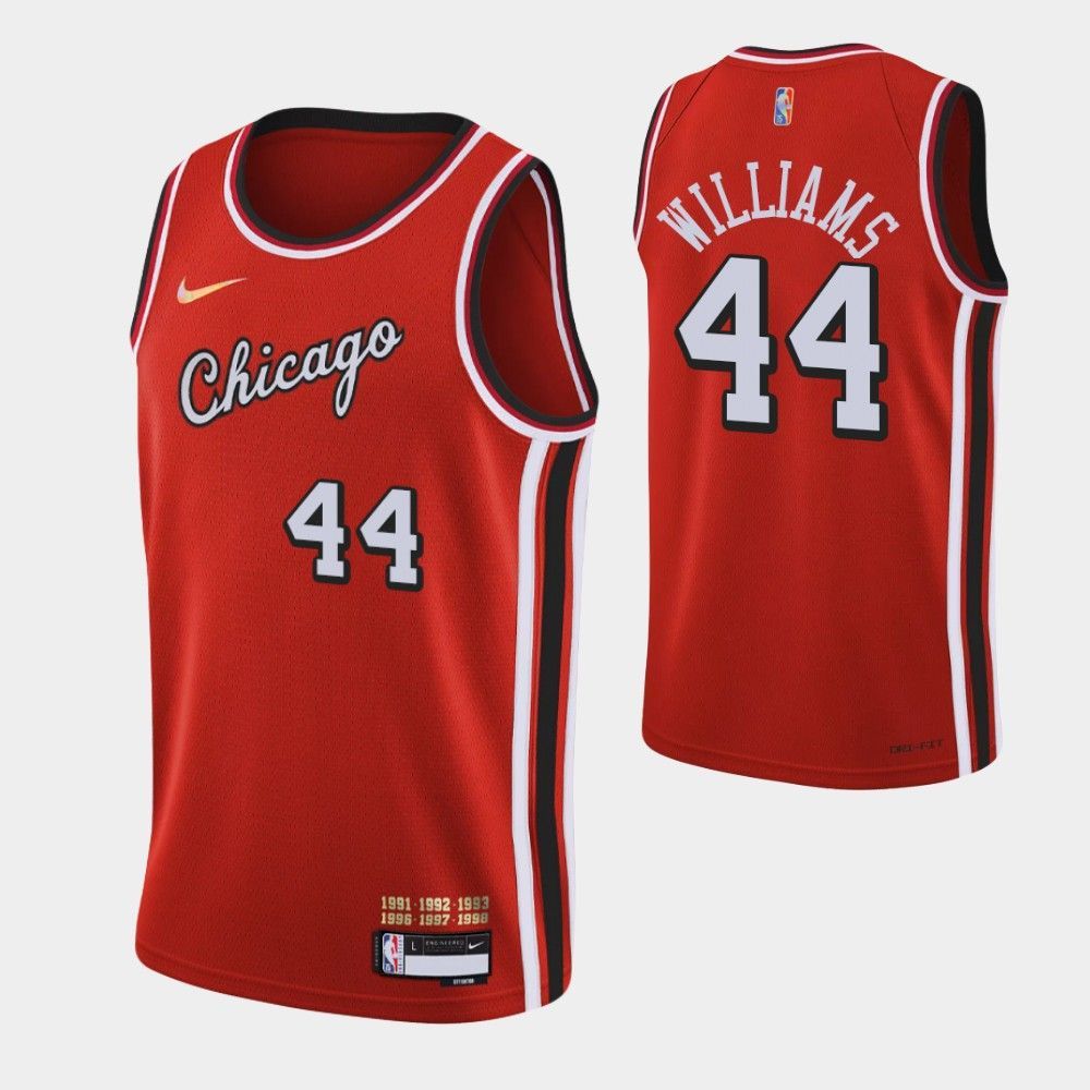 Chicago Bulls Patrick Williams Red 75th Anniversary City Jersey ...