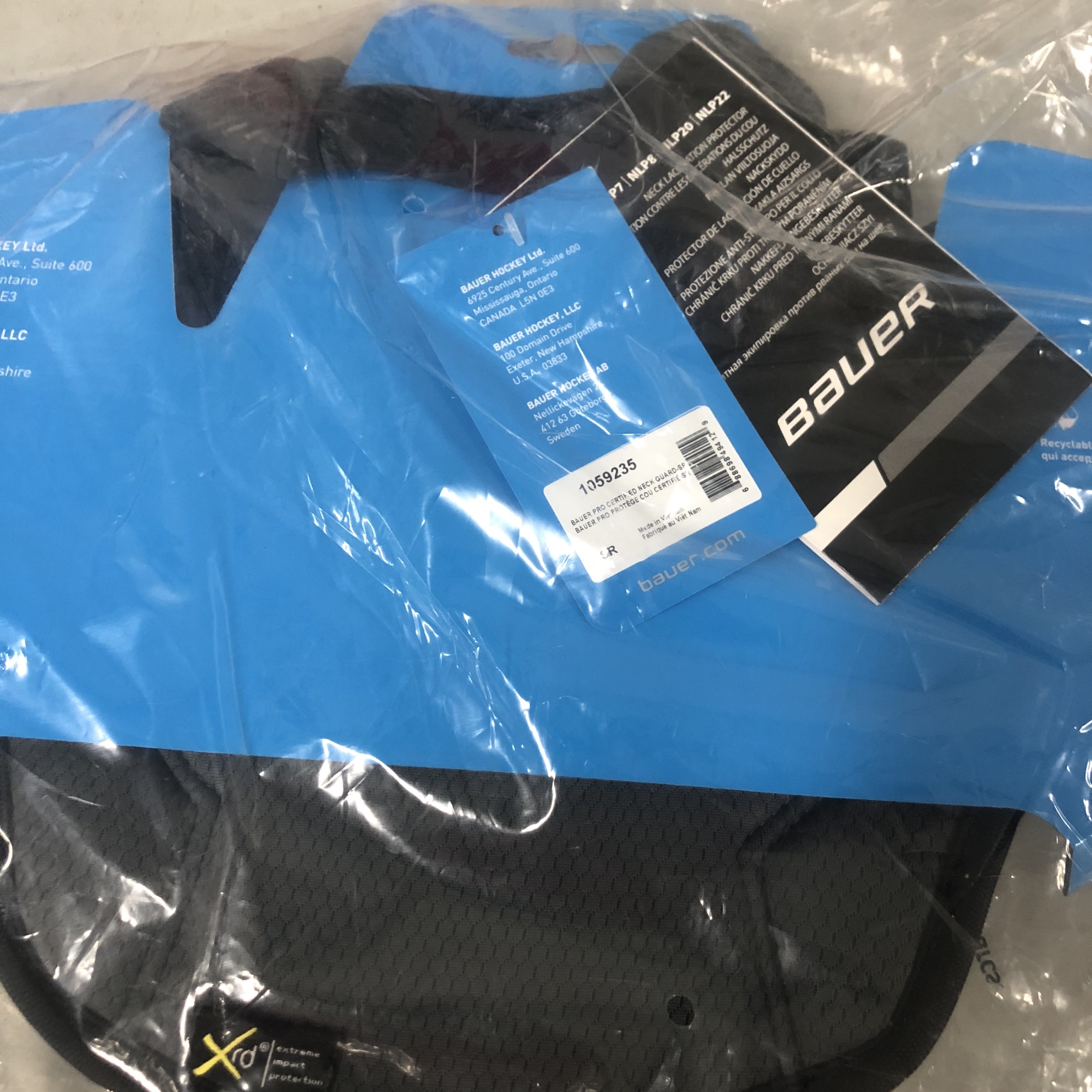 NEW Bauer Senior Pro Goalie Neck guard | SidelineSwap