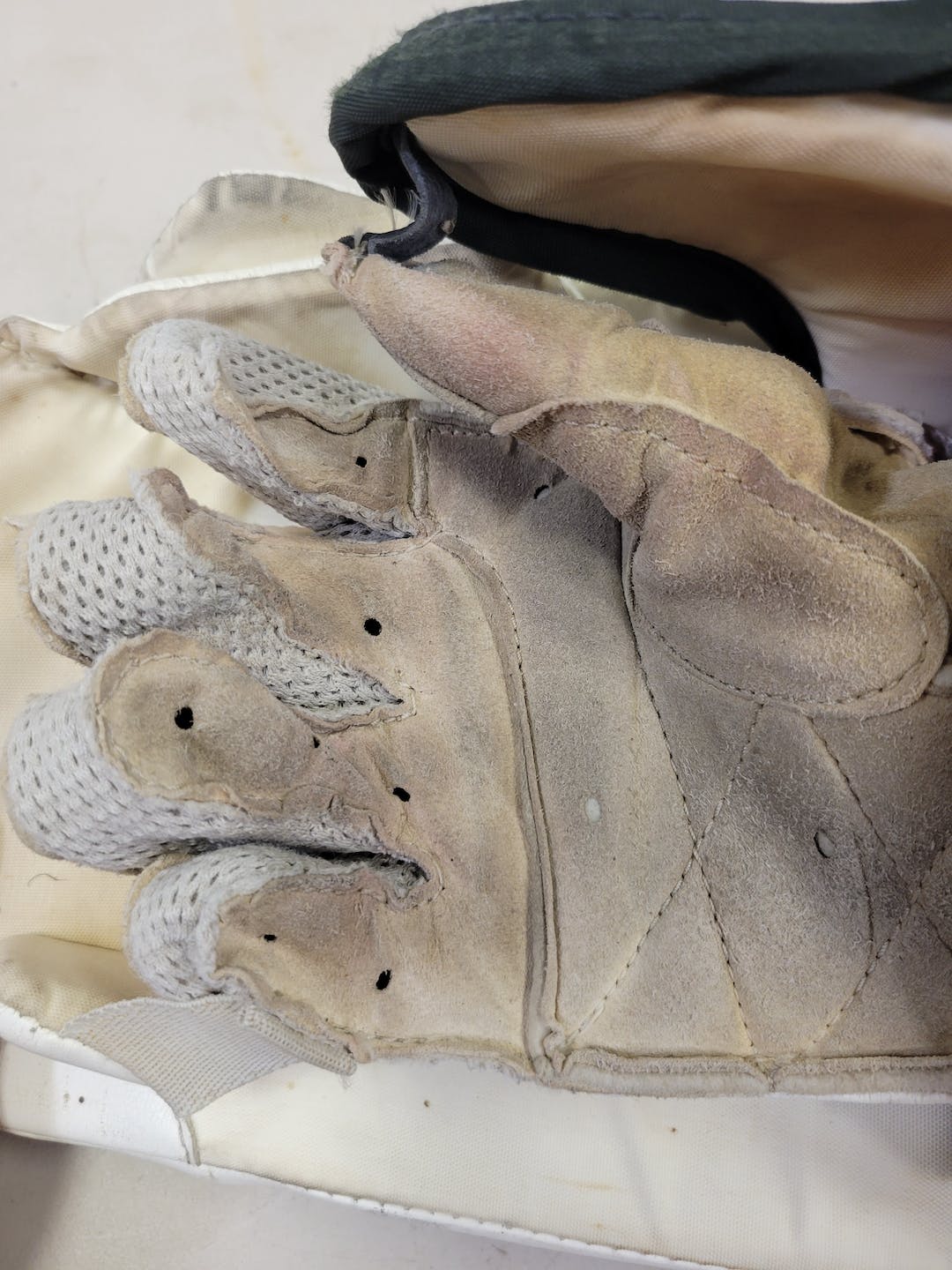 Used Ccm Heaton Regular Goalie Blockers | SidelineSwap