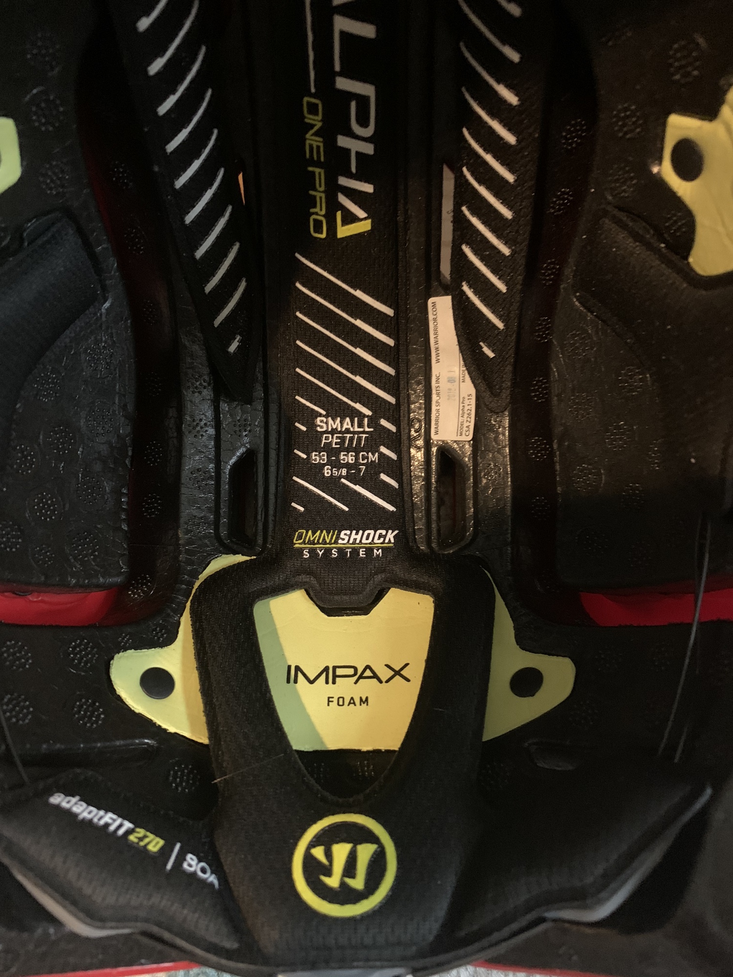 Small Warrior Alpha One Pro Helmet | SidelineSwap