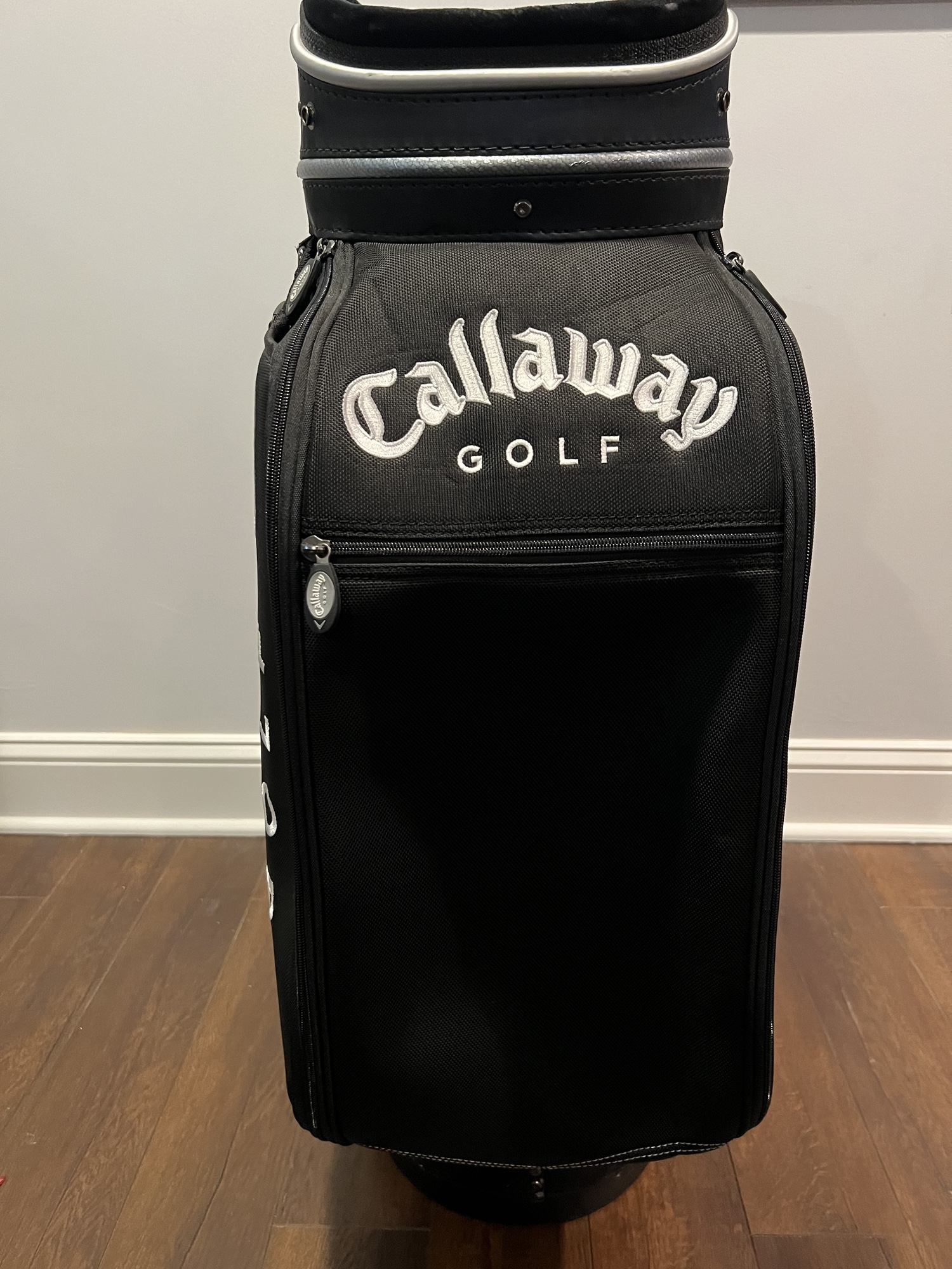 NEW Callaway Big Bertha Staff Golf Bag 6 Way 8 Pockets Shoulder Strap ...
