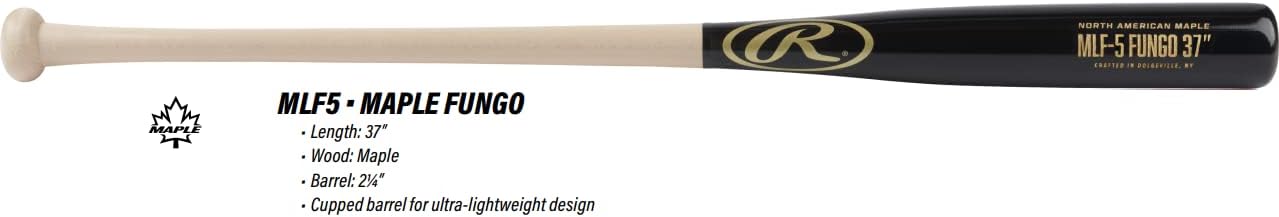 New BBCOR Certified 2022 Bamboo MLF5-NAT/B-37 Bat (-4) 14 oz 37 ...