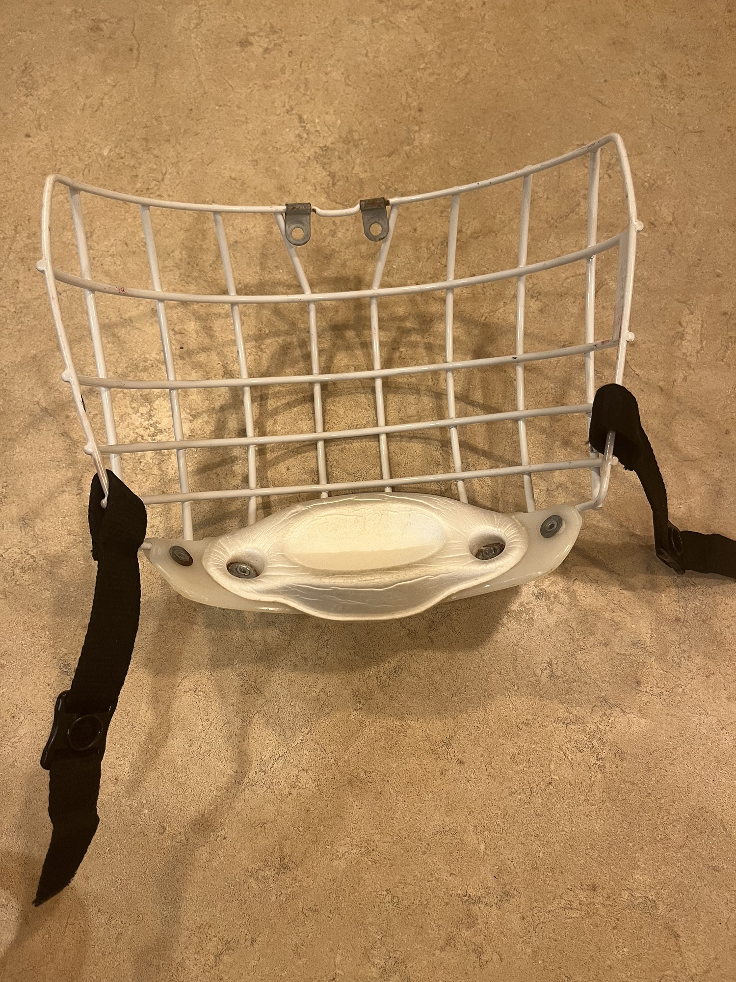 Cooper Vintage Ice Hockey Cage Mask VL50 White | SidelineSwap