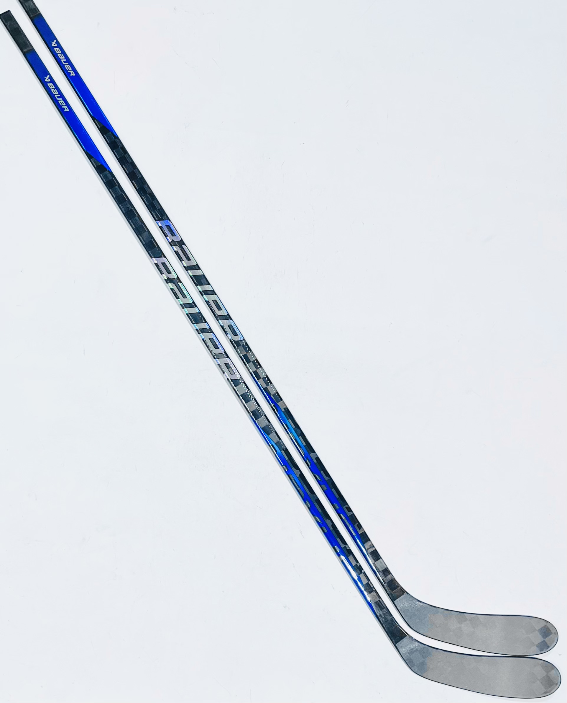 New 2 Pack Custom Blue Bauer Nexus SYNC (R32 Build) Hockey Stick-LH-P28 ...